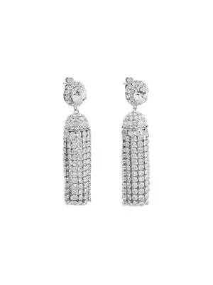 Rabanne Crystal-embellished Tassel Earrings