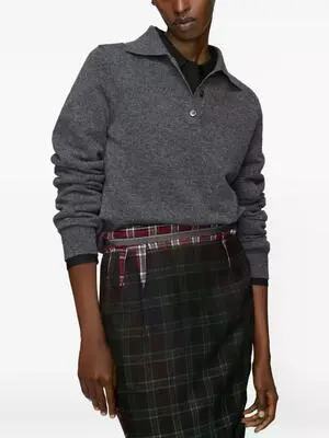 MAISON MARGIELA Buttoned Collar Waistcoat