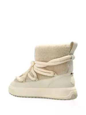 Moncler Mid Snow Boots With Rope Detailing