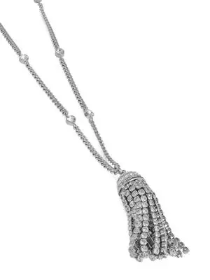 Rabanne Tone Tasseled Pendant Necklace
