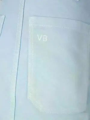 Victoria Beckham Patch-pocket Flared Jeans - Blue