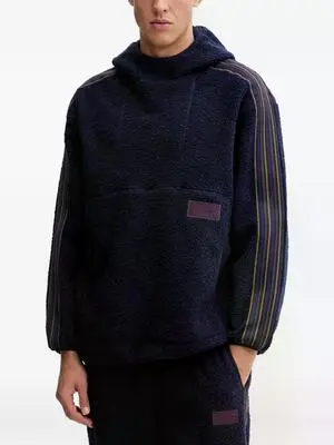 EA7 Striped Hoodie - Blue