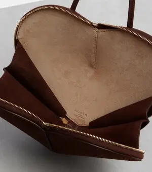 Alaïa Le Cour Heart Shoulder Bag - Brown