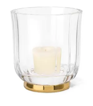 Aerin Crystal Delmara Candle Holder - Clear