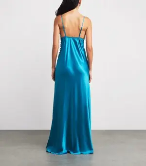 Rosamosario Silk Hope Maxi Nightdress