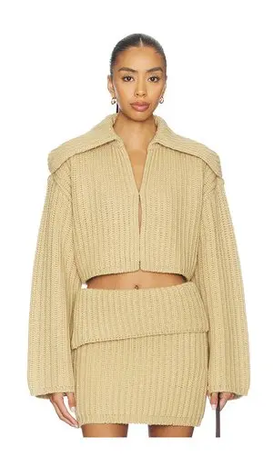 LOVERS AND FRIENDS Carolina Cardigan - Tan