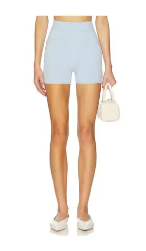 AEXAE Cashmere Pocket Knit Short