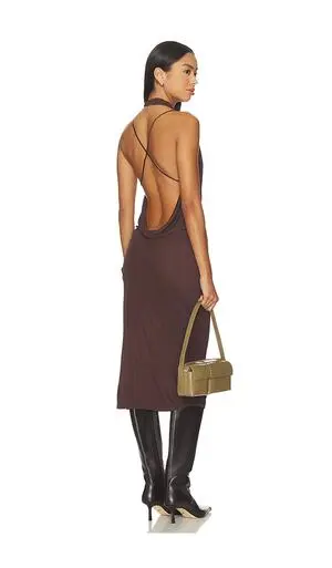 GEEL Sill Dress - Brown