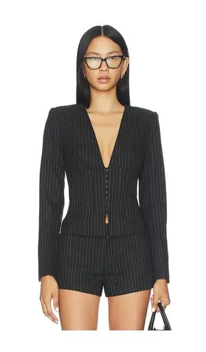 LOVERS AND FRIENDS Peyton Blazer Jacket - Black