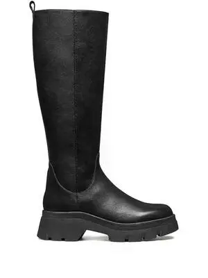 Geox Knee-high Platform Boots With Zip Fastening