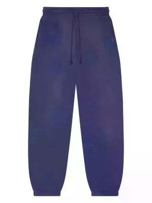 DENIM TEARS Mono Cotton Wreath Track Pants Blue