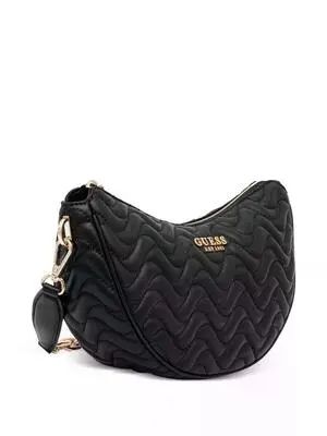 Guess Quilted Chain Bag - Black