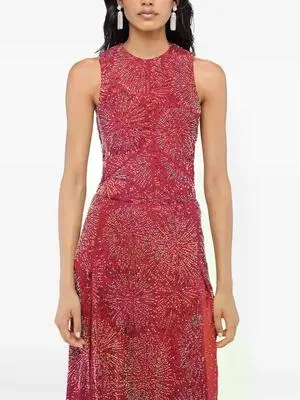 Rabanne Embellished Cape Top