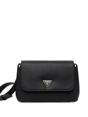 Guess Logo Detail Cross Body Bag - Black