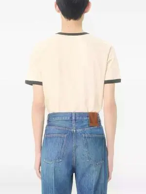 Valentino Garavani Panther-print T-shirt - Neutrals