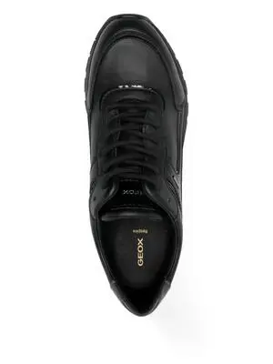 Geox Desya Lace-up Panelled Sneakers