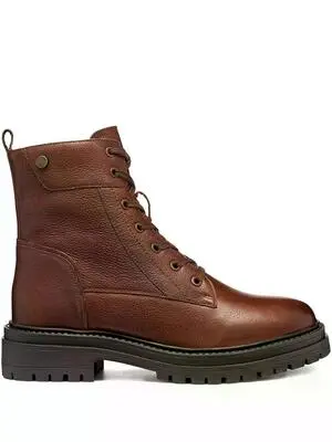 Geox 45mm Lug-sole Lace-up Boots