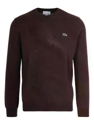 Lacoste Crew Neck Sweatshirt - Brown