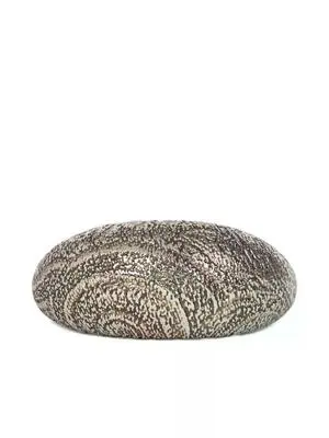 Etro Paisley Engraved Cuff Bracelet - Silver
