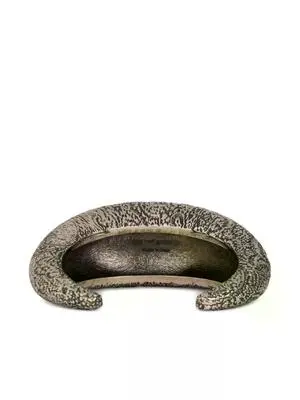 Etro Paisley Engraved Cuff Bracelet - Silver
