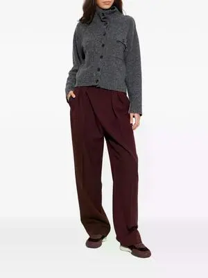 SAMSOE SAMSOE Salois Button-fastening High Neck Cardigan