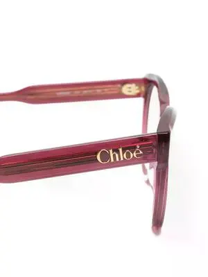 Chloé Cat Eye Frame Glasses - Pink