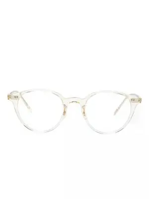 Oliver Spencer Round Frame Glasses - Neutrals