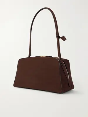 Alaïa Le Bulldog Medium Shoulder Bag - Brown