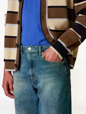 Paul Smith Striped V-neck Cardigan