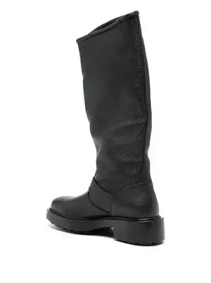 SUMMERY COPENHAGEN Buckle-detail Round-toe Boots
