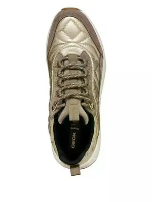 Geox Quilted Lace-up Sneakers