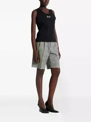Balmain Logo Print Tank Top