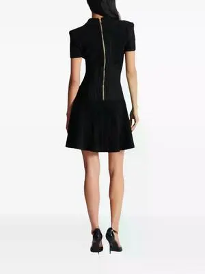 Balmain Embellished Knitted Mini Dress