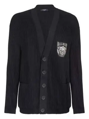 Balmain V Neck Cardigans For Men