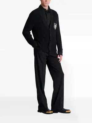 Balmain V-neck Embroidered Cardigan