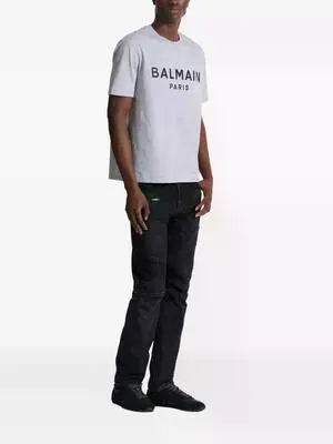 Balmain Printed Cotton T-shirt