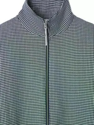 Sunnei Gingham Check Zip-up Jacket