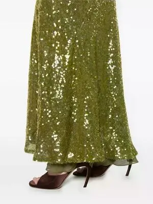 Galvan Sequined Maxi Gown