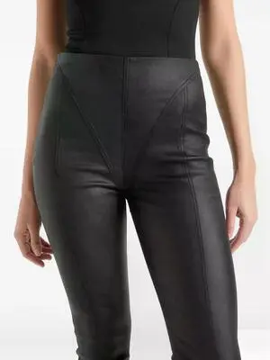 Manière De Voir Wax-effect Leggings