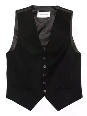 THE FRANKIE SHOP Gelso Waistcoat - Black