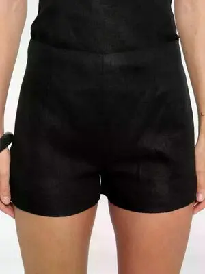 Faithfull The Brand Lila Mini Shorts - Black