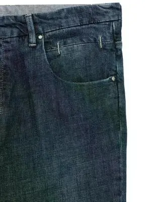 Incotex Buttoned Jeans - Blue