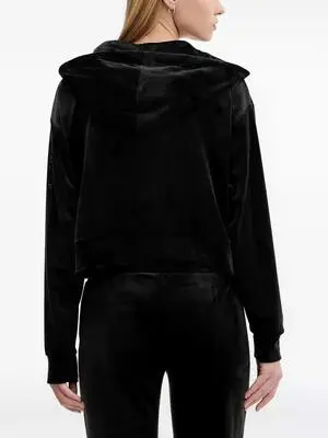 Juicy Couture Embellished Sleeve Zip-through Hoodie