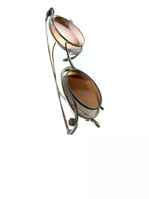 RIGARDS X Ziggy Chen Round-frame Sunglasses