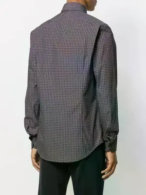 DELL'OGLIO Geometric Patterned Shirt