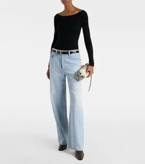 AGOLDE Maren Off-shoulder Bodysuit