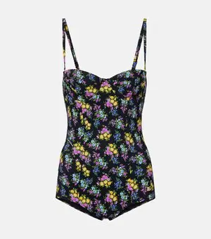 Dolce & Gabbana Floral Swimsuit