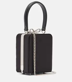 SELF-PORTRAIT Micro Crystal-embellished Box Bag