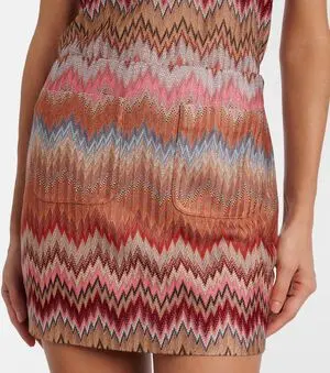 Missoni Zigzag Lame Miniskirt