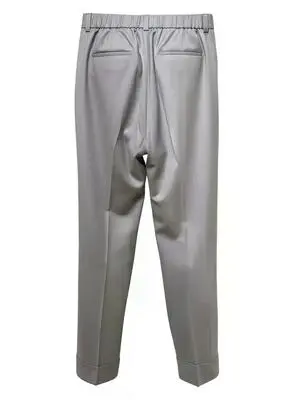 Peserico Tailored Trousers With Cuffed Hem